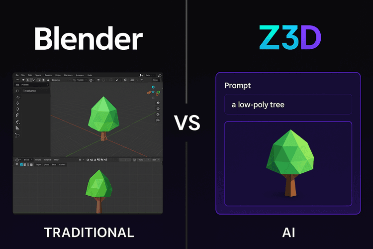 From Blender to Z3D - Rethinking the 3D Creation Workflow | Z3D